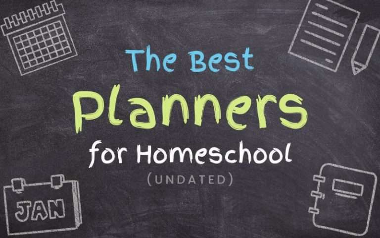 Best Planners For Homeschool - Homeschool Newbie