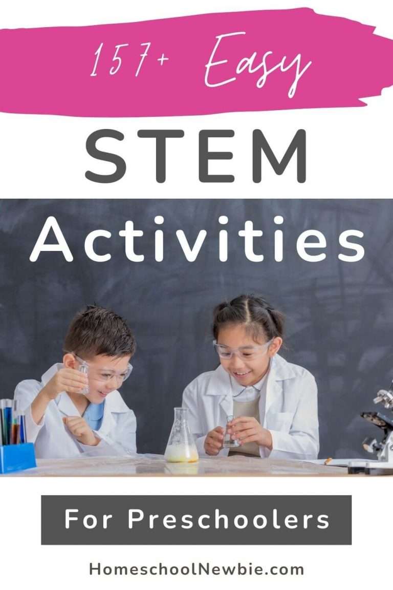 157+ Easy STEM Activities - Homeschool Newbie