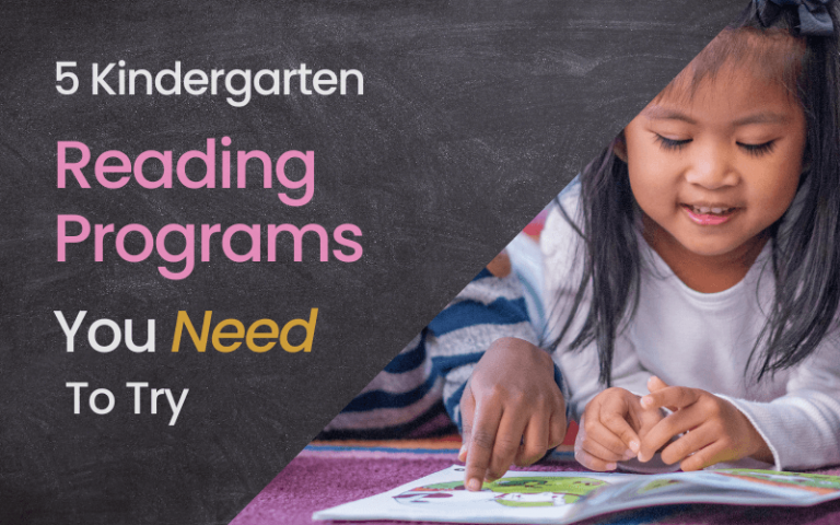 5 Best Reading Programs For Kindergarten - Homeschool Newbie
