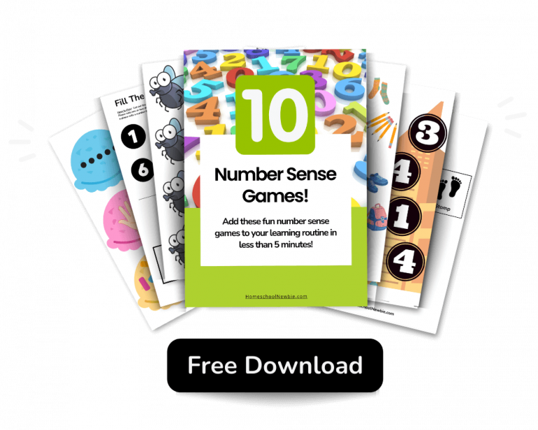 Boost Math Confidence With Number Sense Routines - Homeschool Newbie