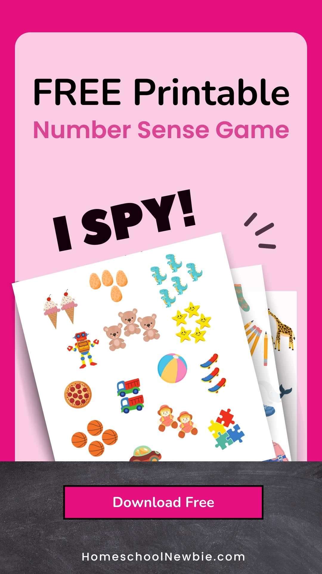 10 FREE Number Sense Activities For Kindergarten! - Homeschool Newbie