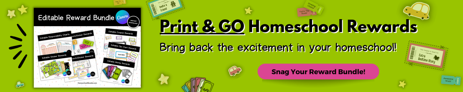 Fun Homeschool Reward System Ideas & How To Create One! - Homeschool Newbie