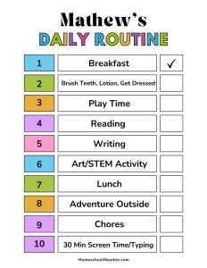 Master Homeschool Planning With Real Homeschool Routine Ideas ...