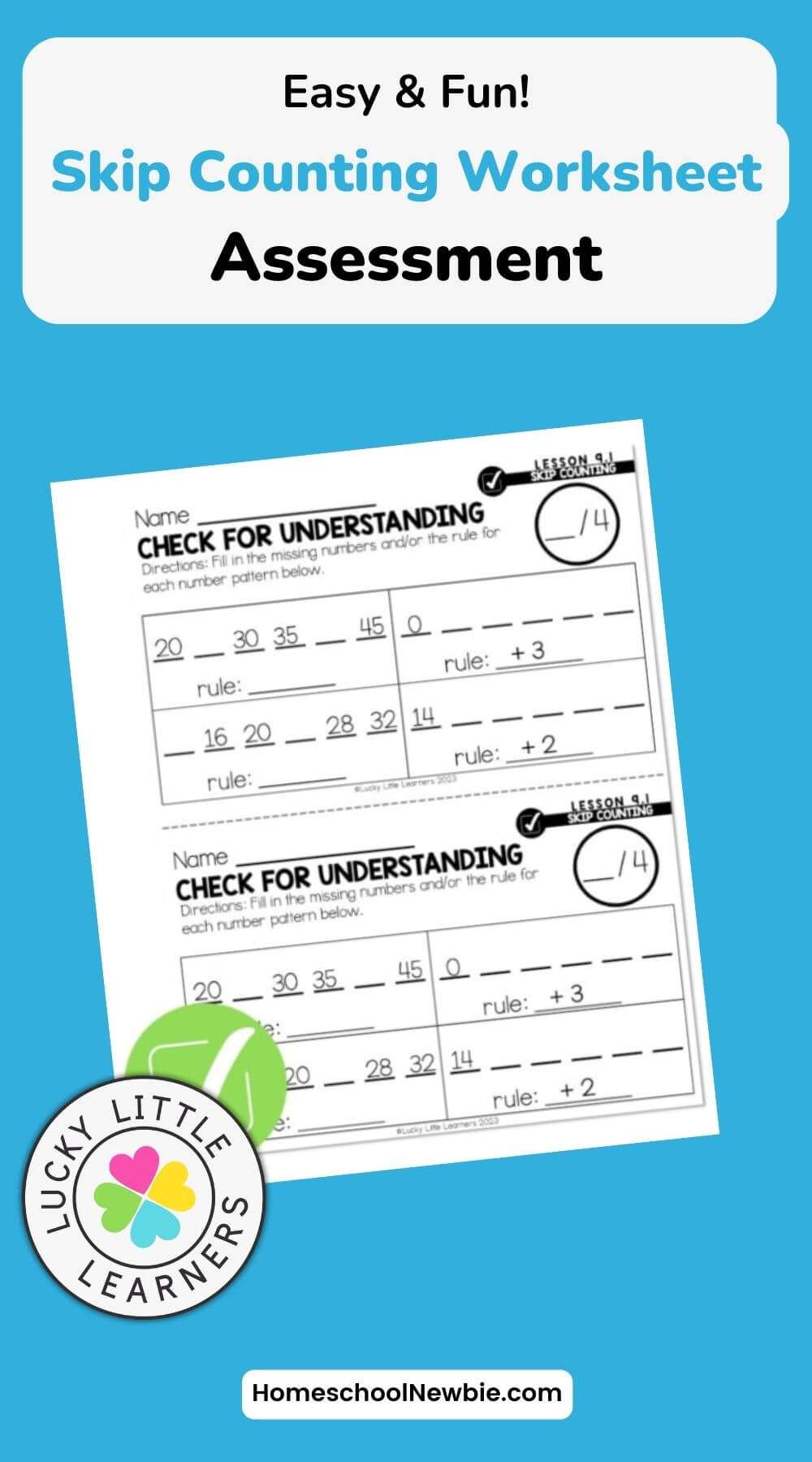 Free And Affordable Skip Counting Worksheets For Kids - Homeschool Newbie