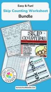 Free And Affordable Skip Counting Worksheets For Kids - Homeschool Newbie