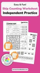 Free And Affordable Skip Counting Worksheets For Kids - Homeschool Newbie