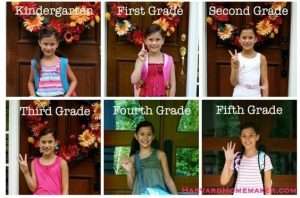 10 Clever First & Last Day Of School Picture Ideas - Homeschool Newbie